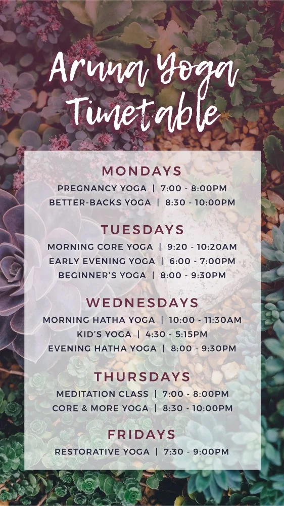 5 Ideas to Prepare for Summer & Improve Your Well-being — Aruna Yoga