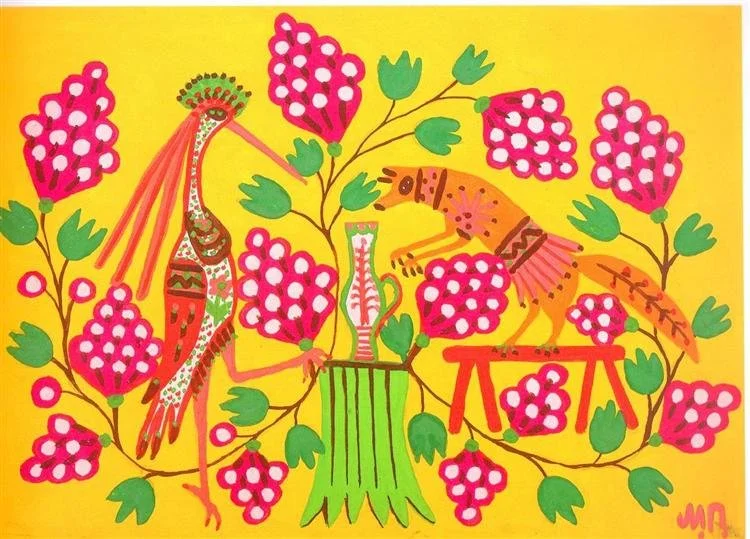 Culture Share: Ukrainian Folk Artist: Maria Prymachenko — The Grenchus ...