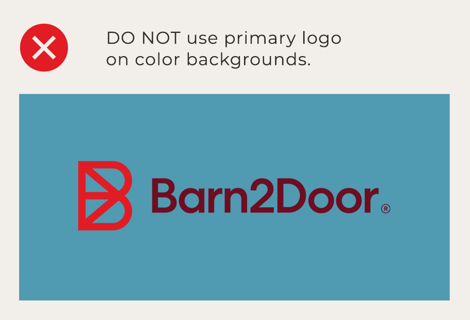 Brand Guidelines | Protect Our Brand — BARN2DOOR