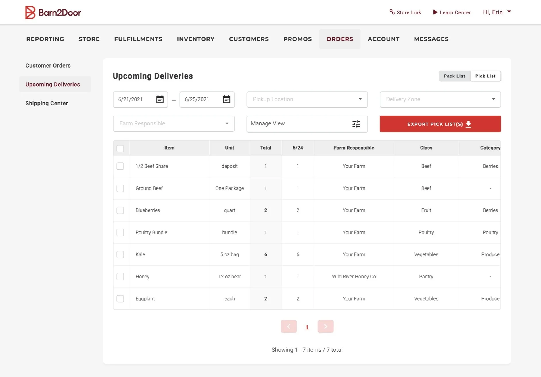 Simplify your Farm Operations with Pick and Pack Lists — BARN2DOOR