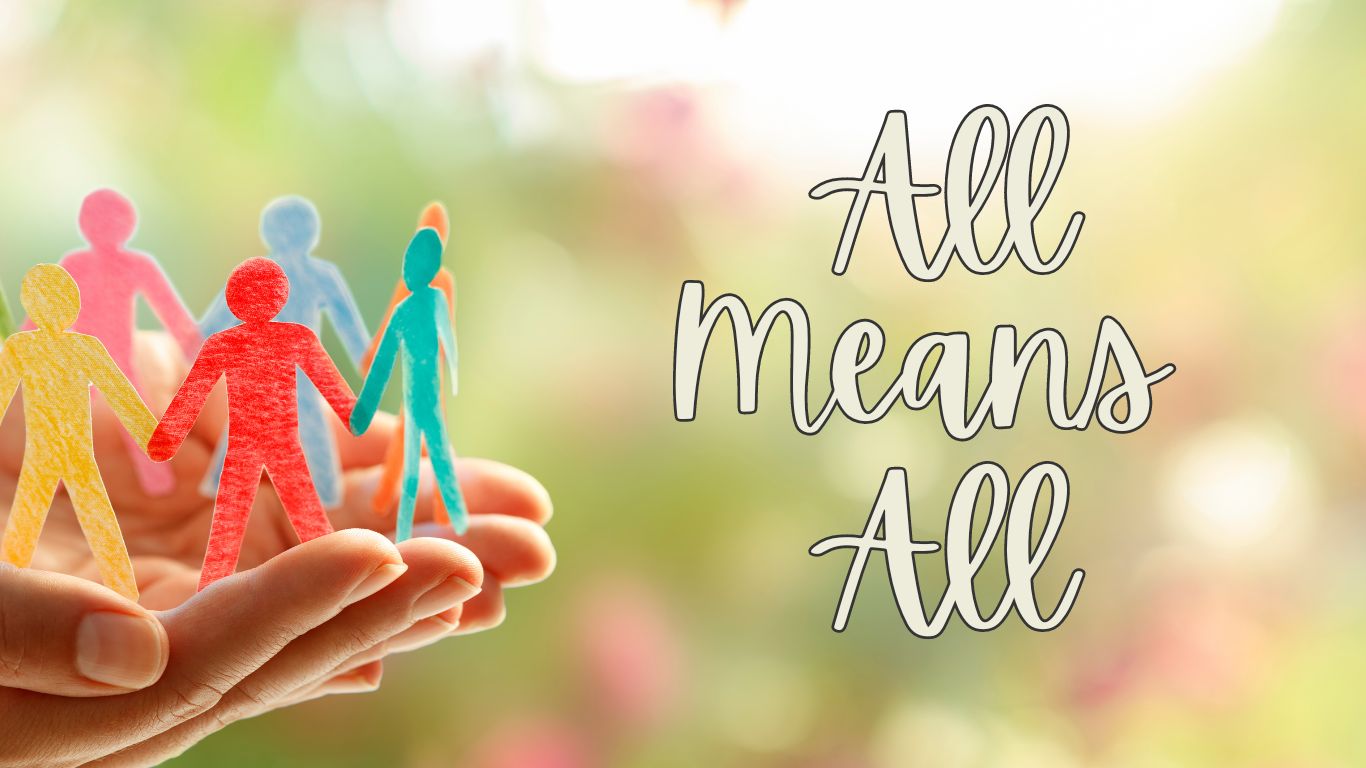 All Means All — Prince of Peace Lutheran Church