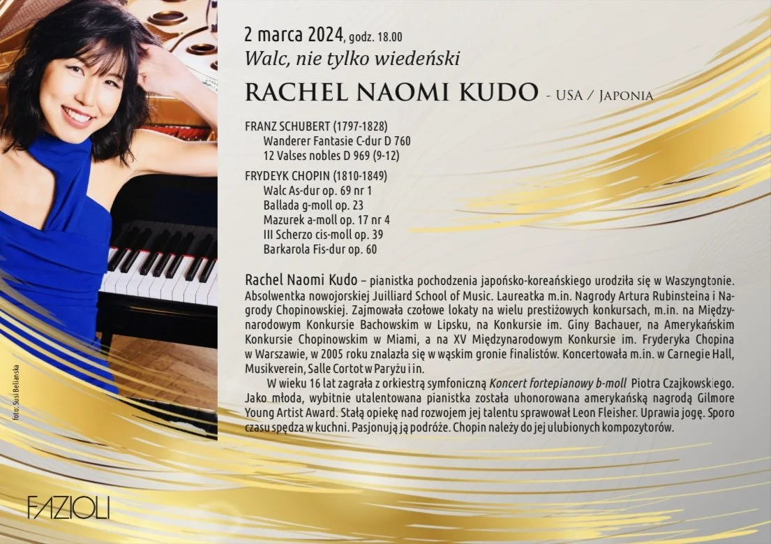 Musician and Pianist | Rachel Naomi Kudo
