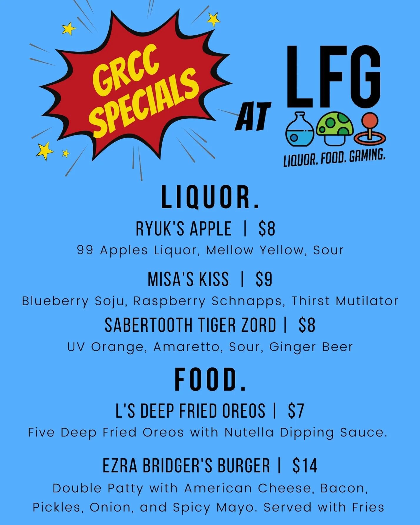 CONTACT US — LFG Liquor. Food. Gaming.