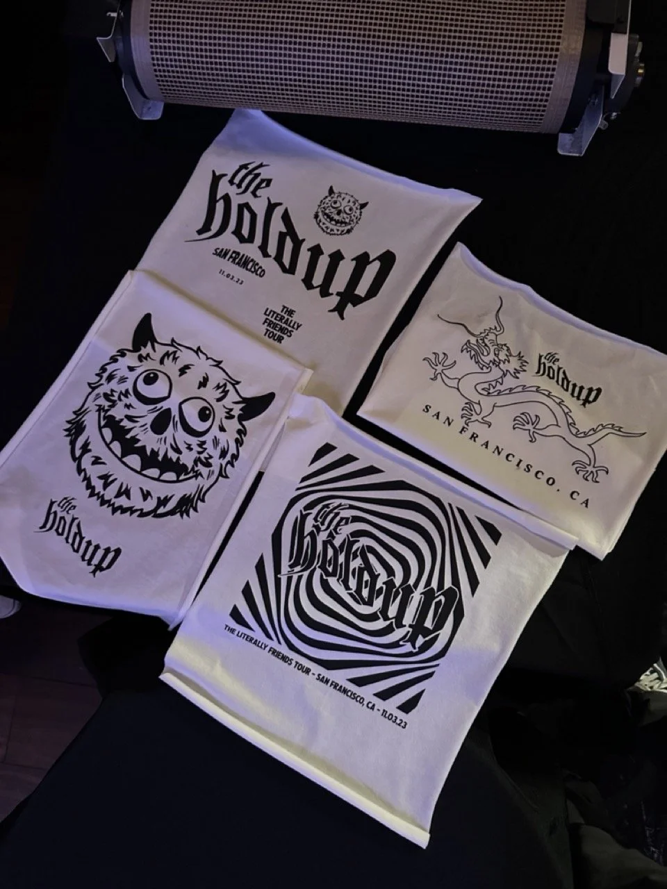LIVE PRINTING | Live Screen Printing in Los Angeles | Engage & Print ...