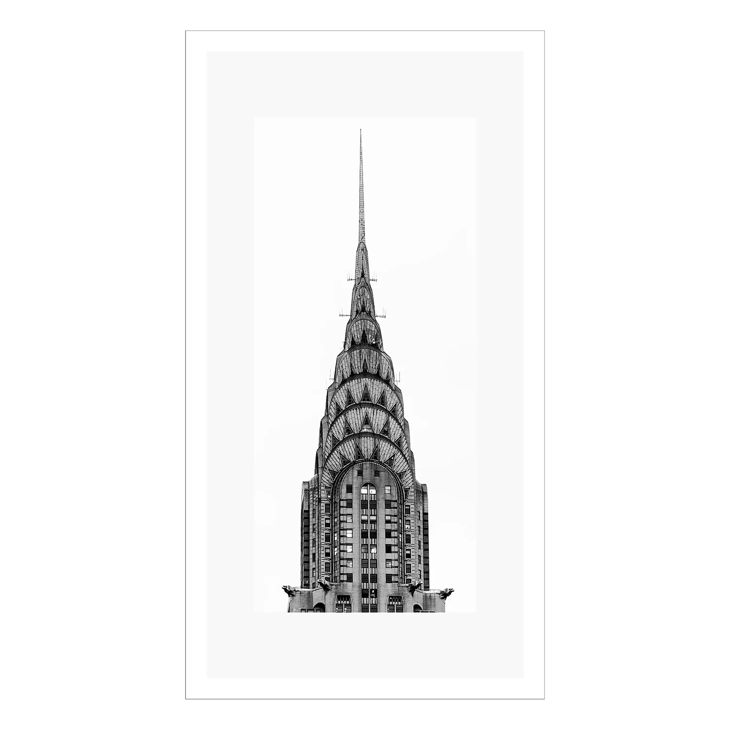 Chrysler Building Line Drawing