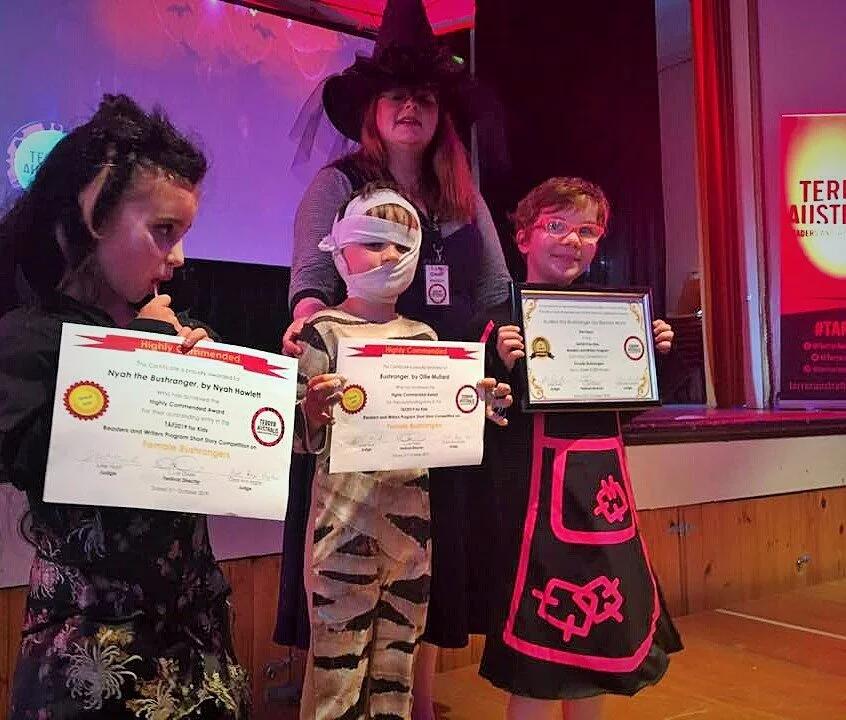 TAF2019 Children s Short Story Competition Winners Terror Australis TAF2019 Children s Short Story Competition Winners Terror Australis
