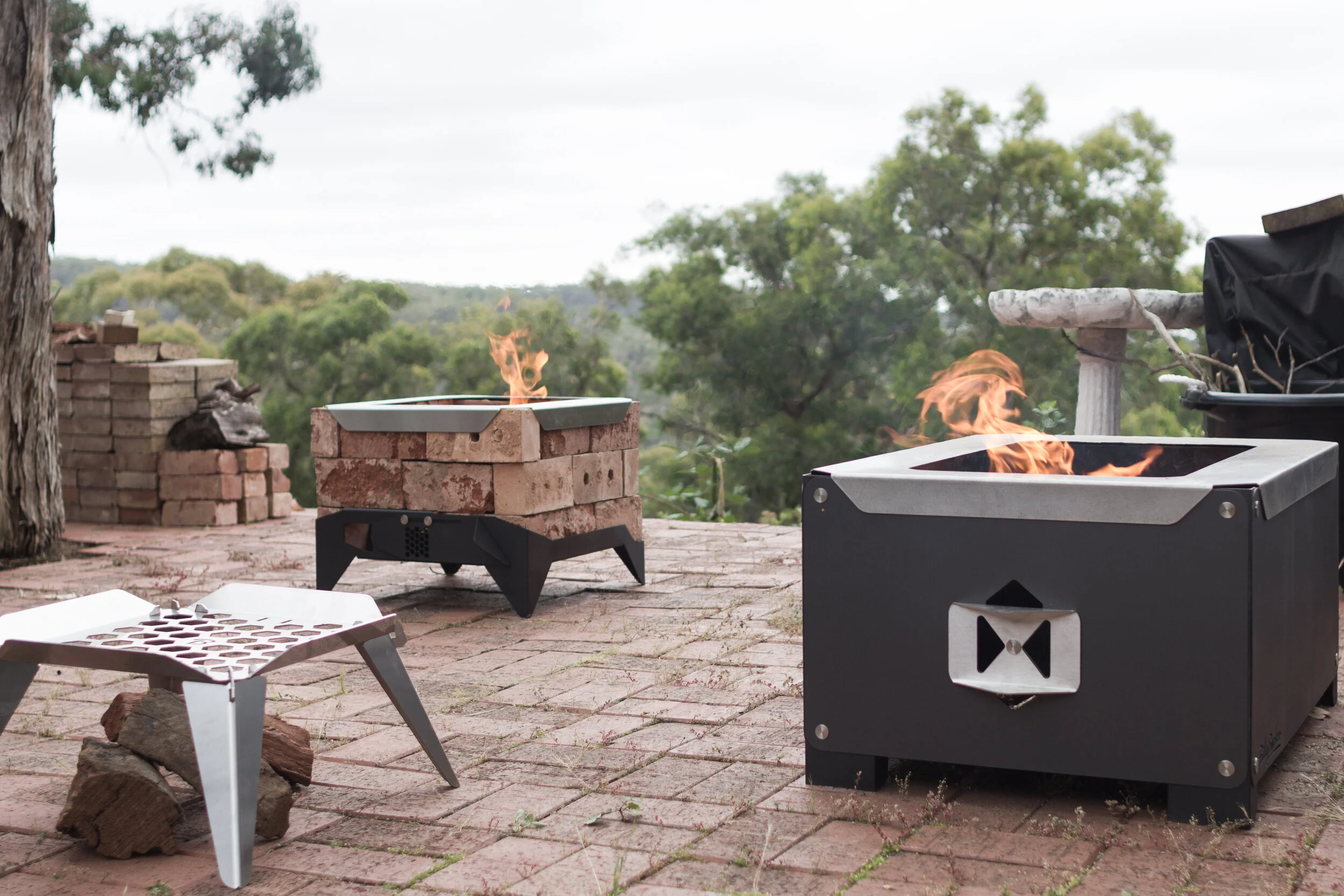 Fire Pit Cookers — Billy Smoker