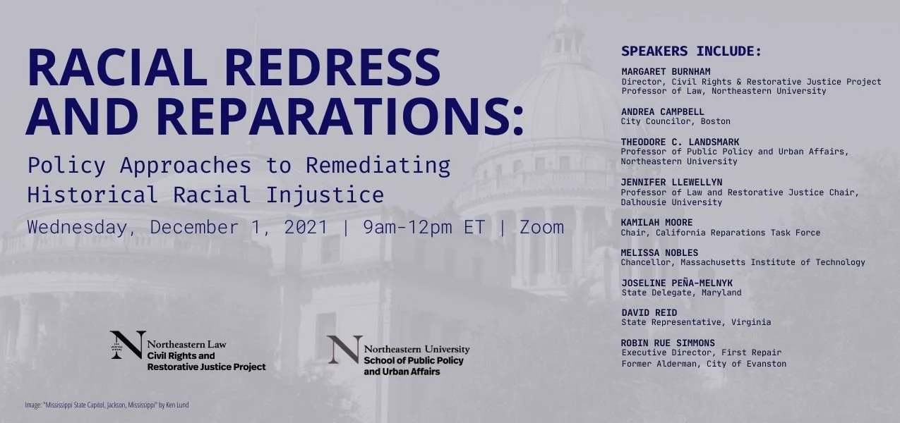 Racial Redress and Reparations: Policy Approaches to Remediating ...
