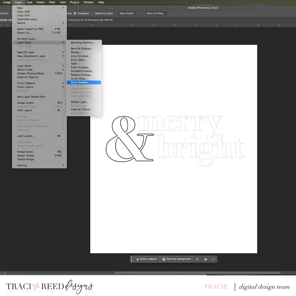 Tutorial: Using Digital Stamps To Make Cut Out Titles in Photoshop ...