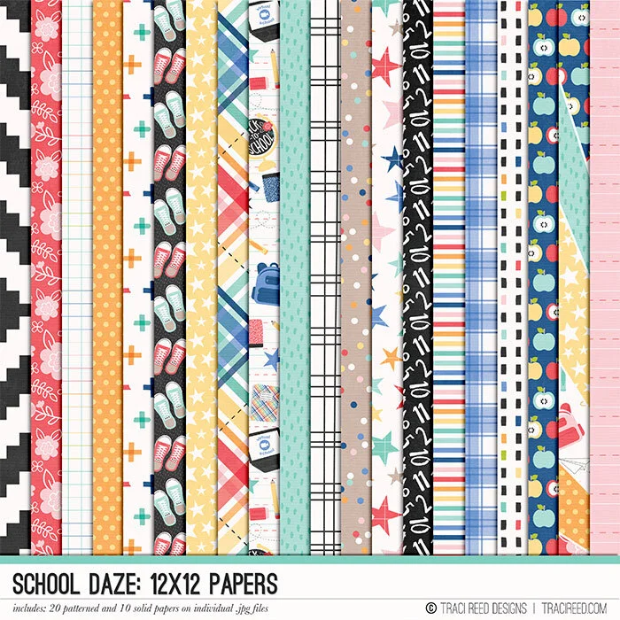 Scrapbook Paper Designs School