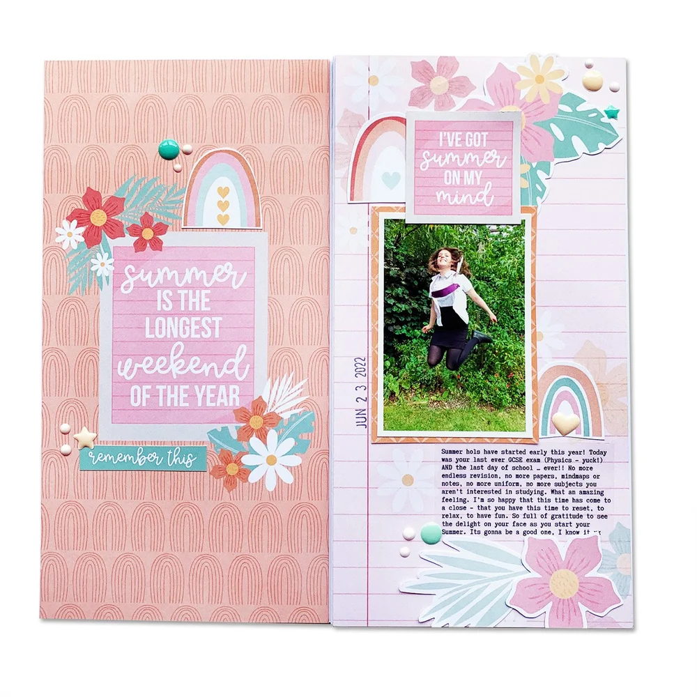 Introducing the Sunkissed Digital and Printable Scrapbook Collection by ...