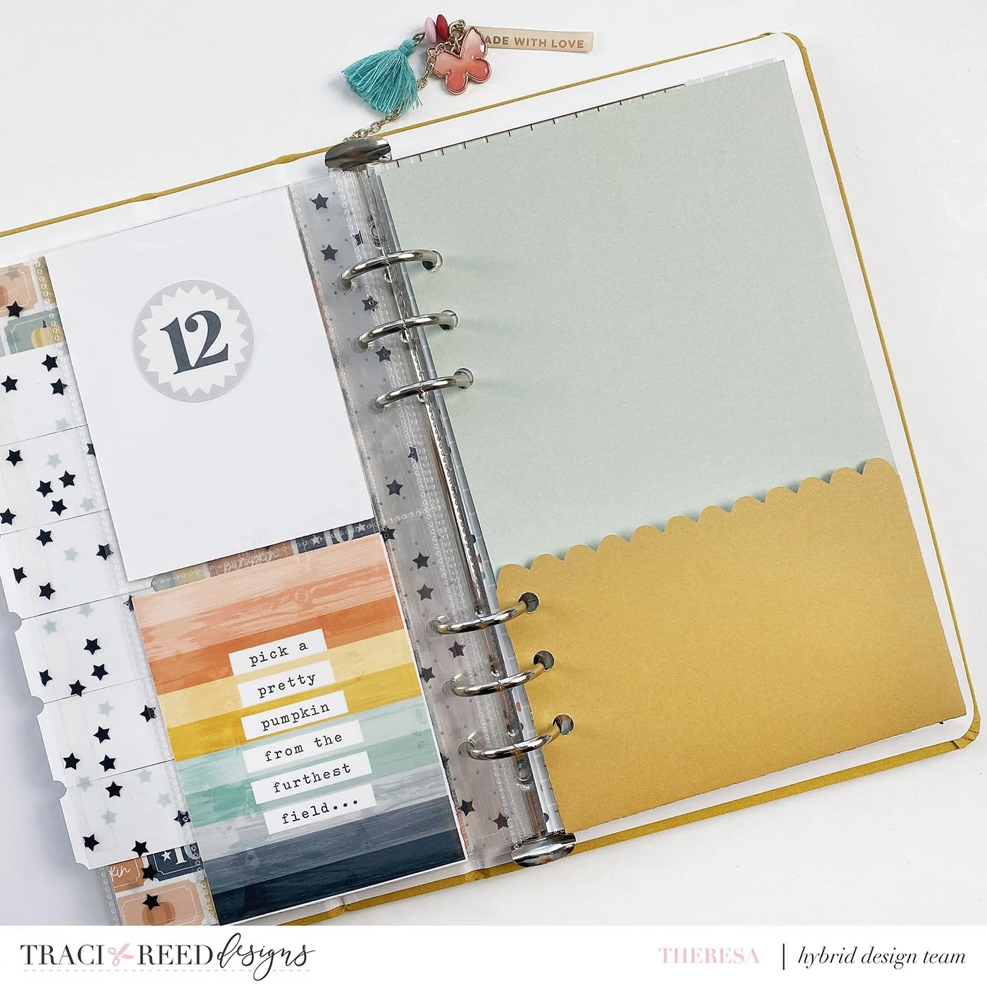 Gratitude Album Foundation Pages Part 2 by Theresa Using the Goldenrod ...