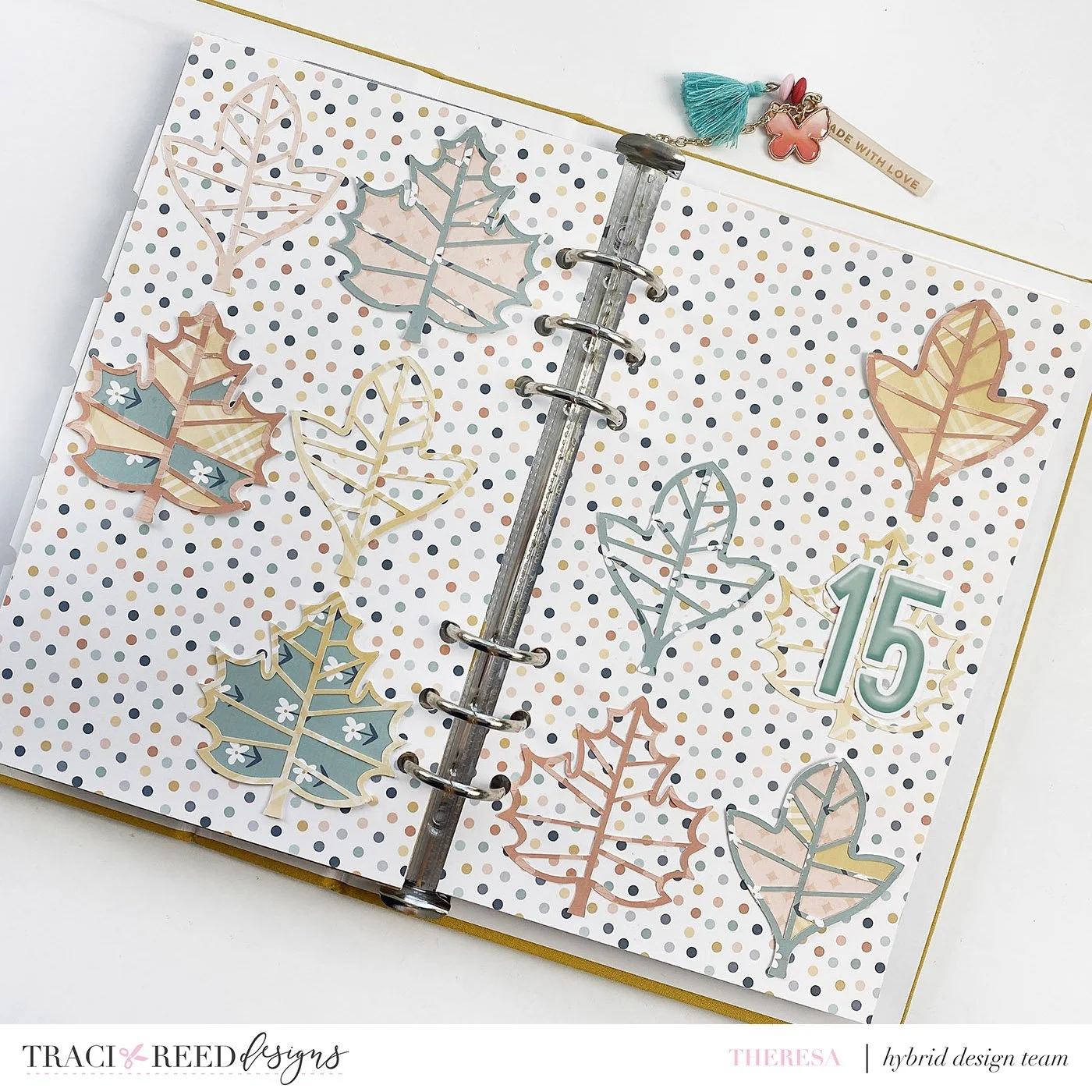 Gratitude Album Foundation Pages Part 2 by Theresa Using the Goldenrod ...