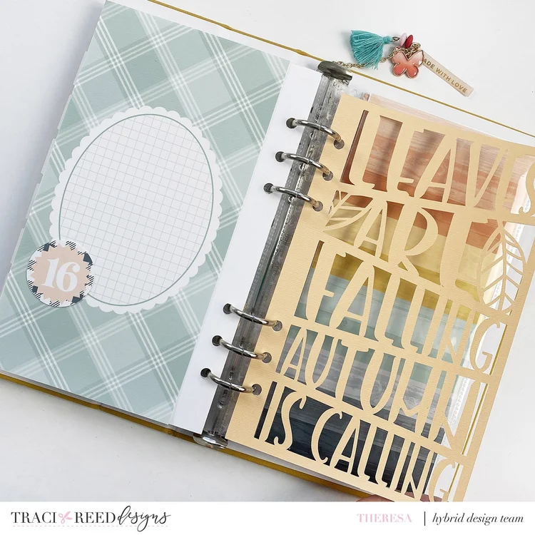 Gratitude Album Foundation Pages Part 2 by Theresa Using the Goldenrod ...