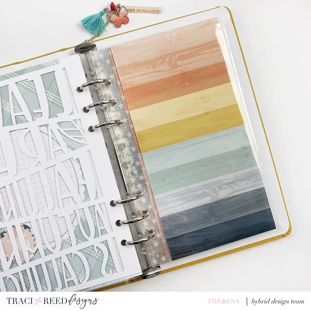 Gratitude Album Foundation Pages Part 2 by Theresa Using the Goldenrod ...