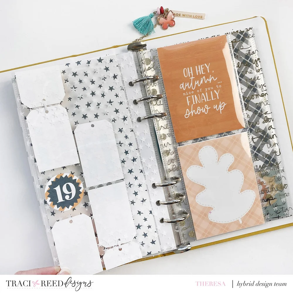 Gratitude Album Foundation Pages Part 2 by Theresa Using the Goldenrod ...