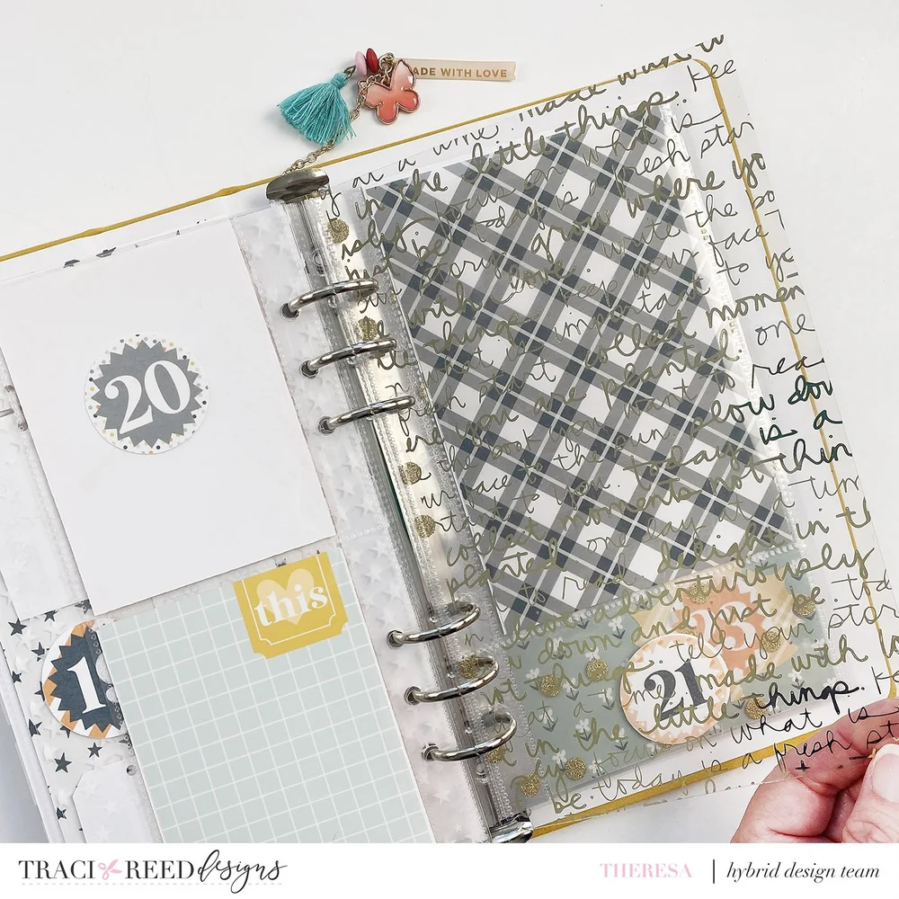 Gratitude Album Foundation Pages Part 2 by Theresa Using the Goldenrod ...