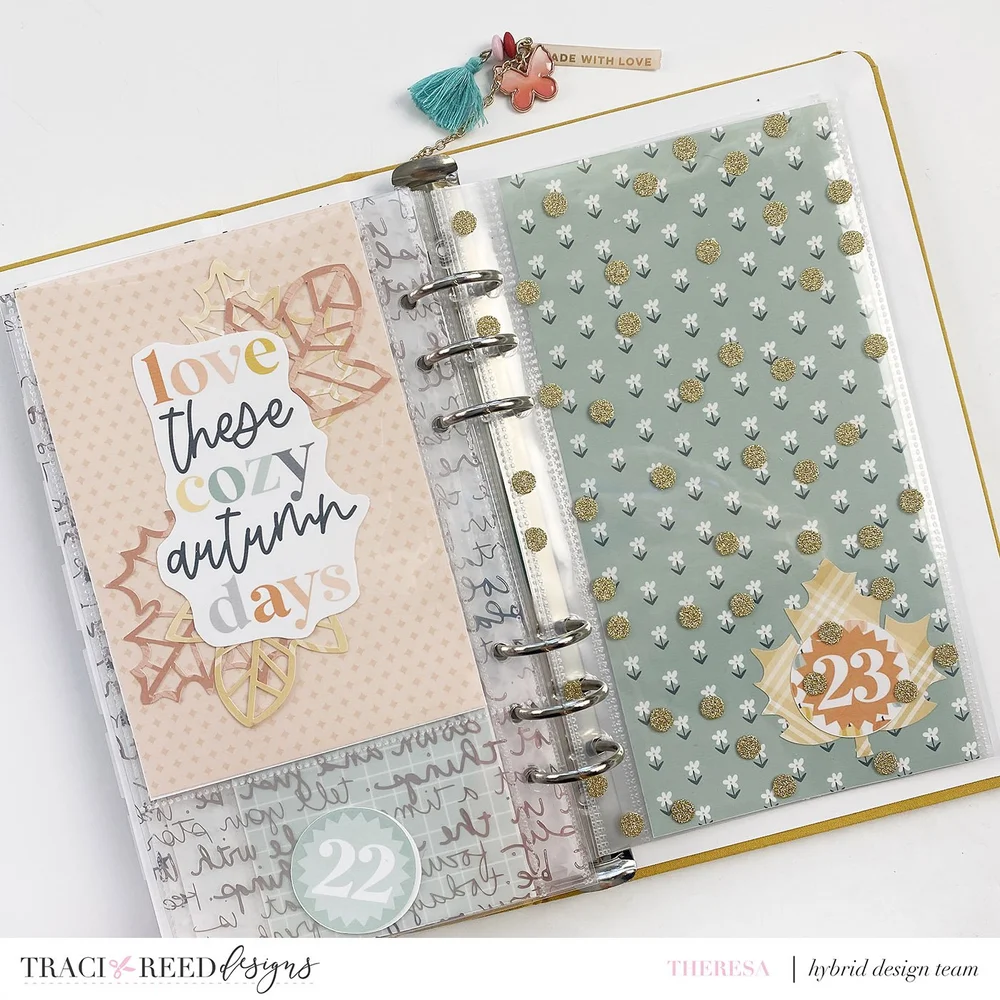 Gratitude Album Foundation Pages Part 2 by Theresa Using the Goldenrod ...