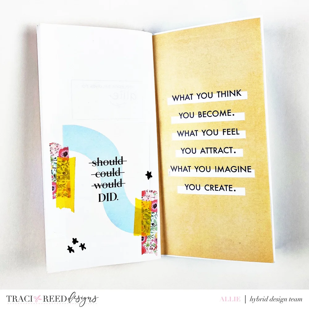 Crafty Corner with Allie - DIY Daily Journal — Traci Reed Designs