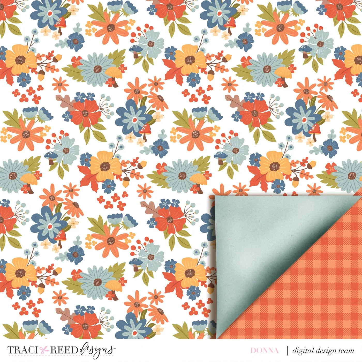 Digital Tutorial: How to Create a Folded Paper Corner with Donna ...