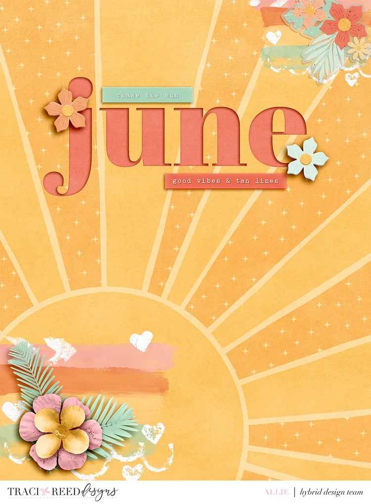 Crafty Corner with Allie - Photo-less Monthly Divider Pages — Traci ...