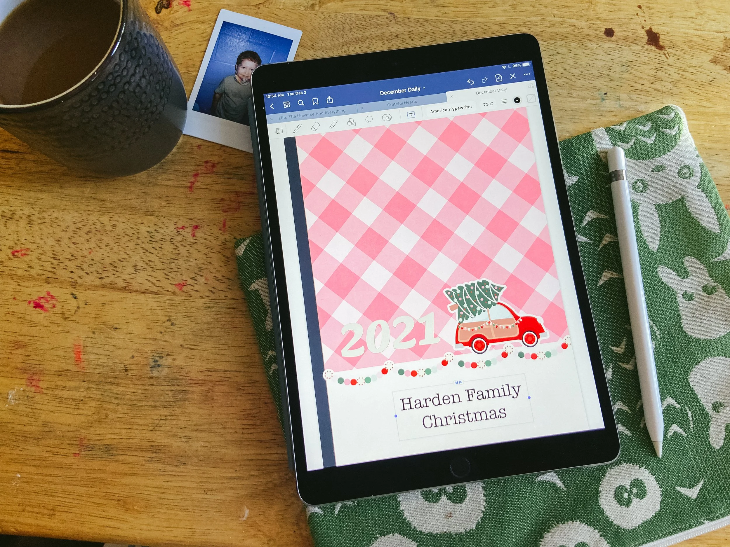 December of Memories Day 2021: Digital Scrapbooking in Goodnotes with ...