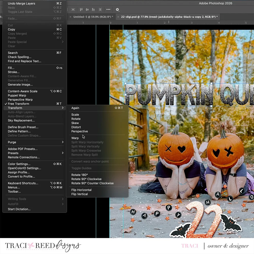 Digital Tutorial: Create an Arched Title and Custom Arched Text Box in ...
