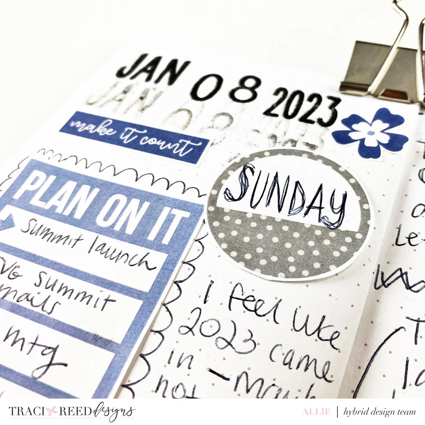 Crafty Corner with Allie - DIY Daily Journal — Traci Reed Designs