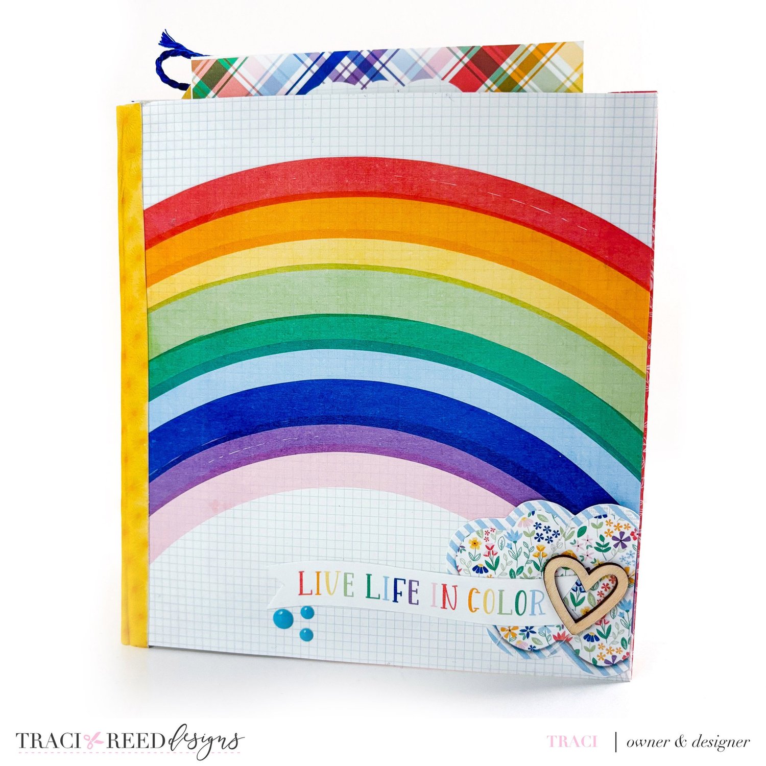 Make a Stunning Mini Album Using the Keep Chasing Rainbows Printable ...