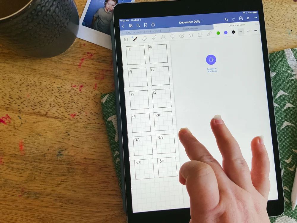 December of Memories Day 2021: Digital Scrapbooking in Goodnotes with ...