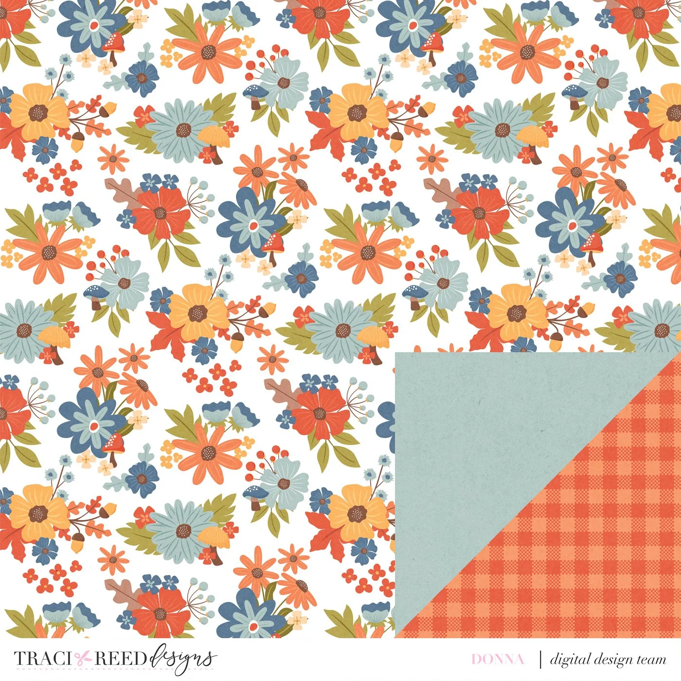 Digital Tutorial: How to Create a Folded Paper Corner with Donna ...