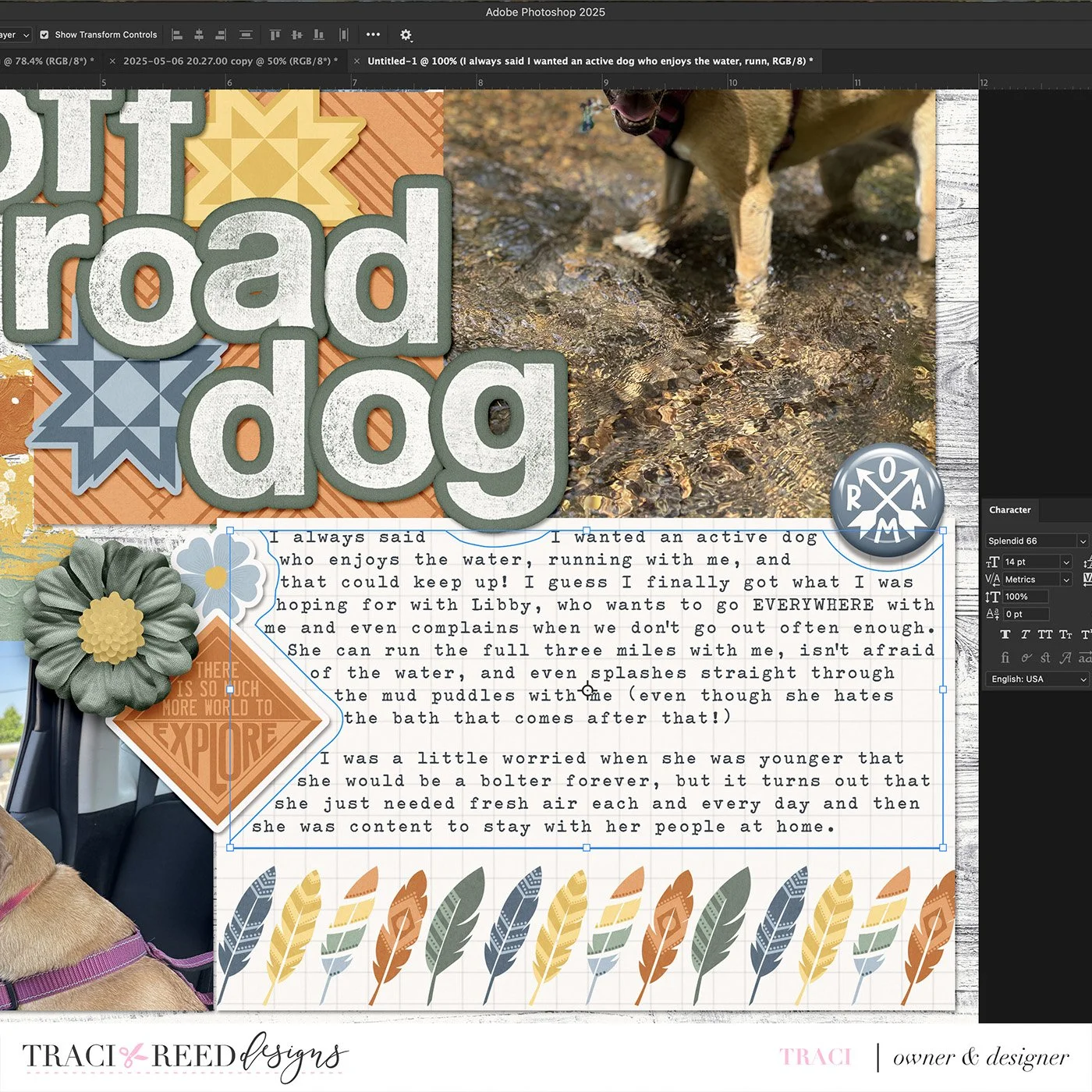 Tutorial: Simple Custom Text Boxes in Photoshop — Traci Reed Designs