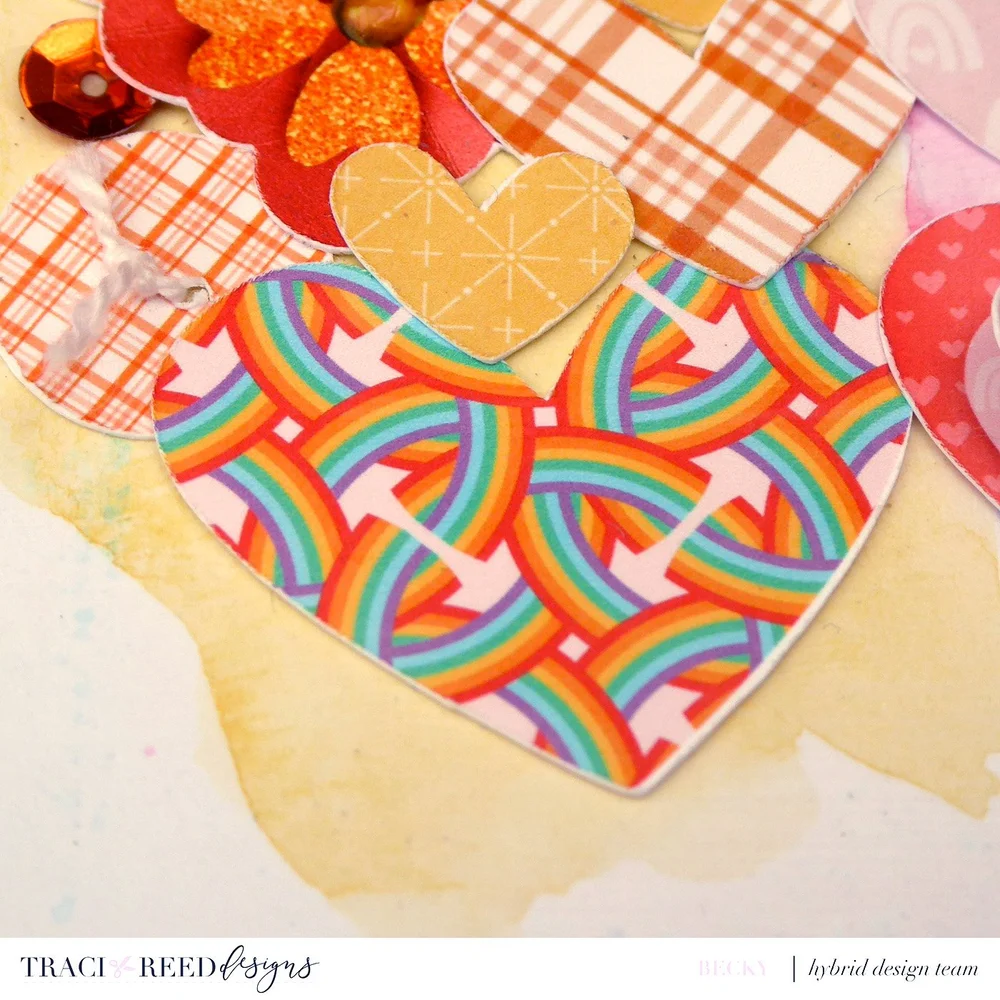 Creating a Rainbow of Embellishments with Becky using the Fierce ...