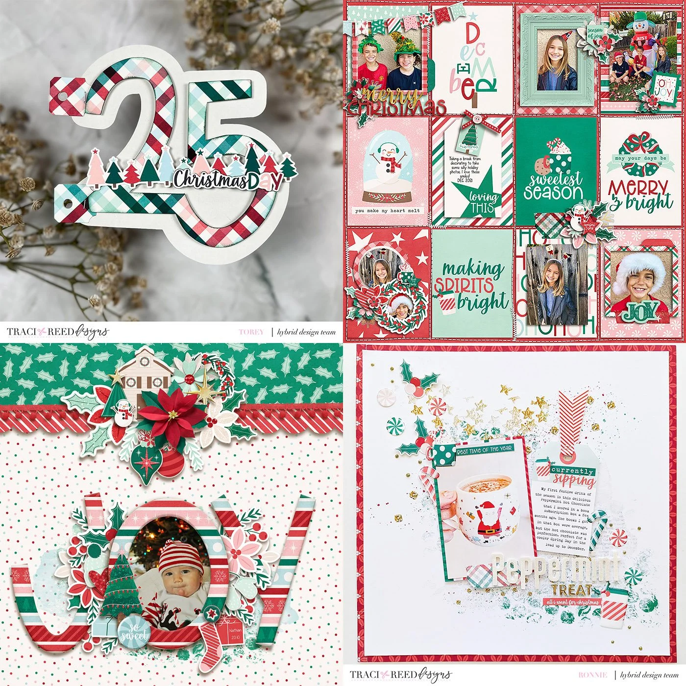 Introducing the Festive Digital and Printable Scrapbook Collection by ...