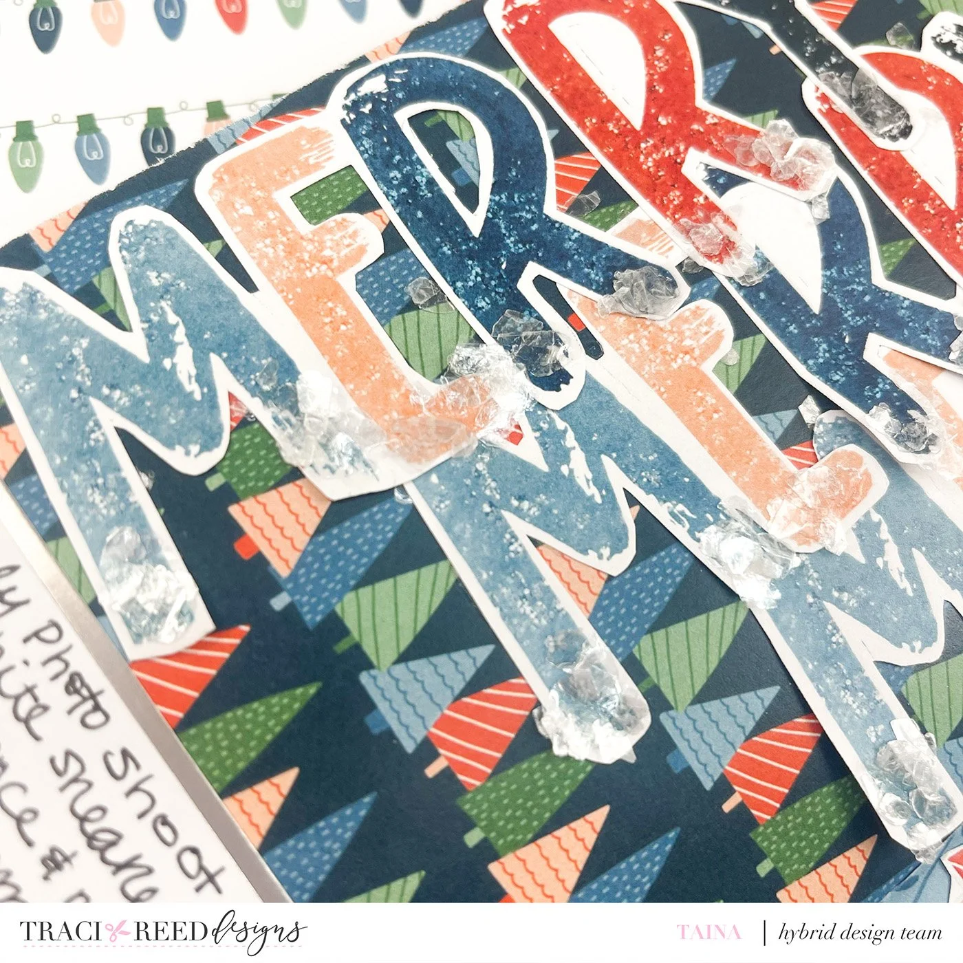 Pixels 2 Paper with Tai - Enhancing Faux Glitter! — Traci Reed Designs