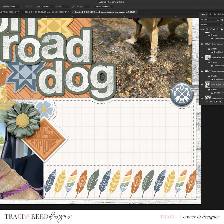 Tutorial: Simple Custom Text Boxes in Photoshop — Traci Reed Designs