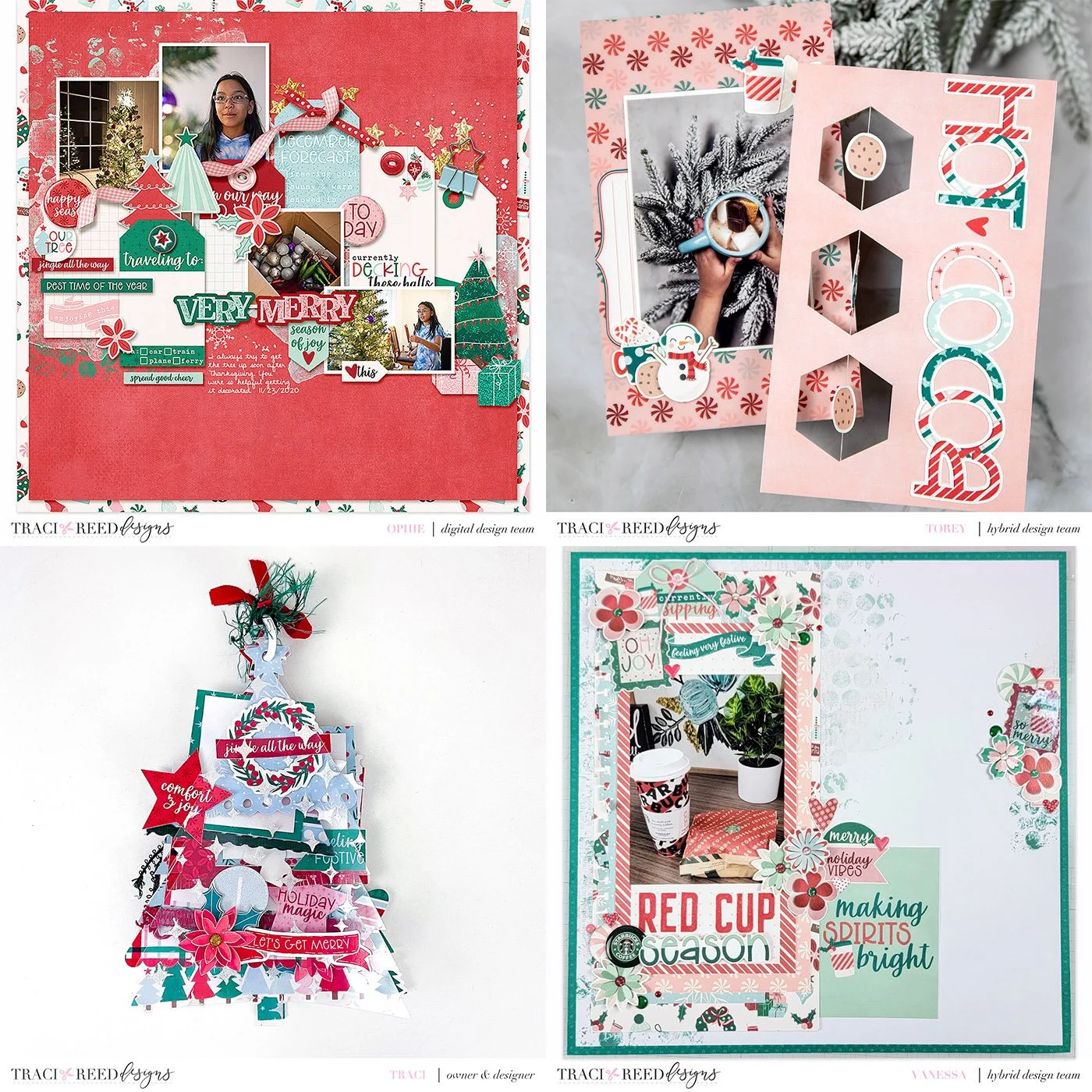 Introducing the Festive Digital and Printable Scrapbook Collection by ...