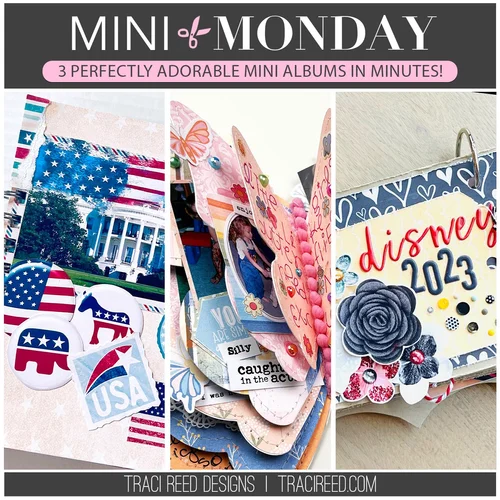 Mini Album Monday - 3 Easy Mini Albums In Minutes! — Traci Reed Designs