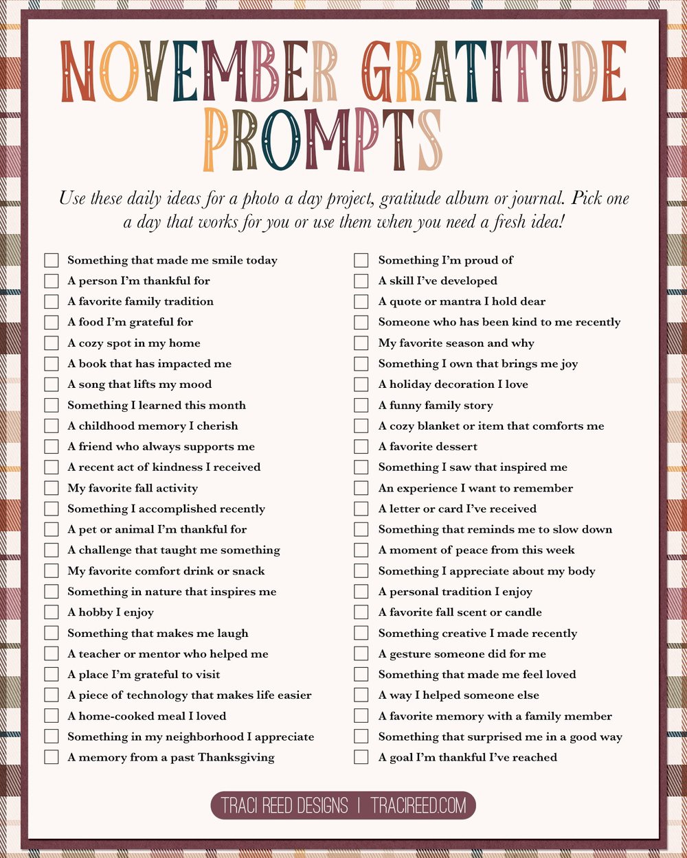 Get Inspired for Gratitude Season with these 50 Photo or Storytelling ...