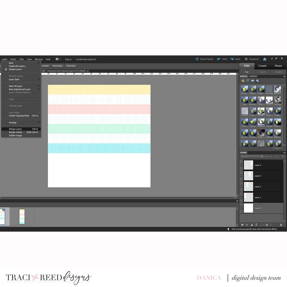 Digital Tutorial: Edit Your Journal Cards In Photoshop Elements to Work ...