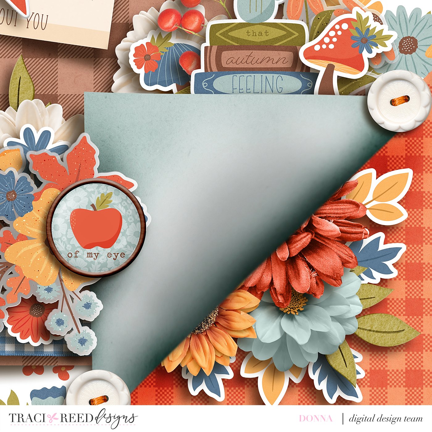 Digital Tutorial: How to Create a Folded Paper Corner with Donna ...