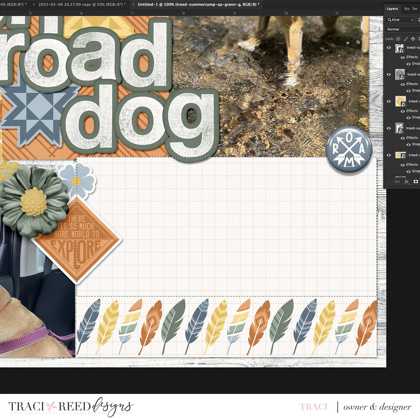 Tutorial: Simple Custom Text Boxes in Photoshop — Traci Reed Designs