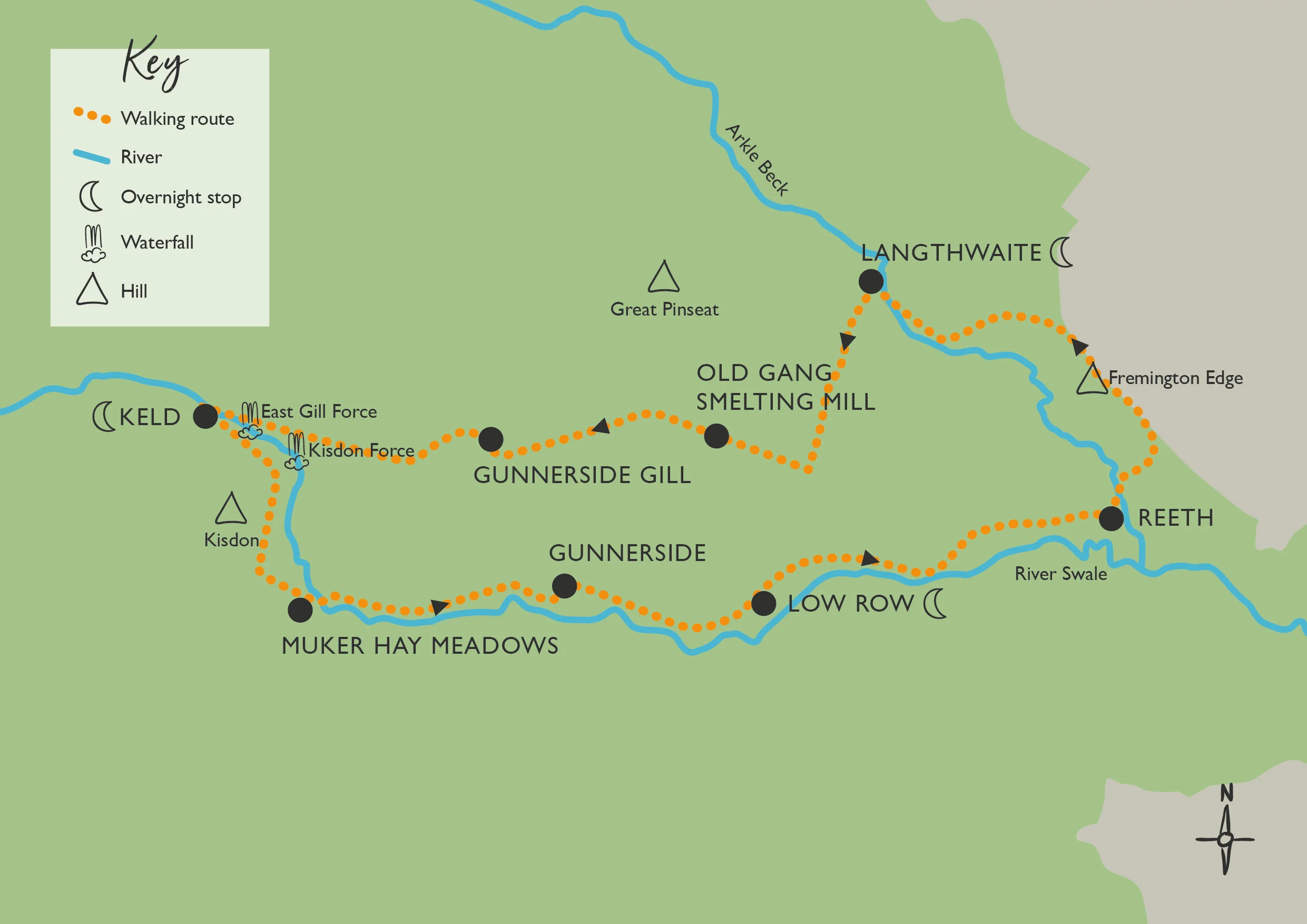 Remote Swaledale and Arkengarthdale — Muddy Boots Walking Holidays ...
