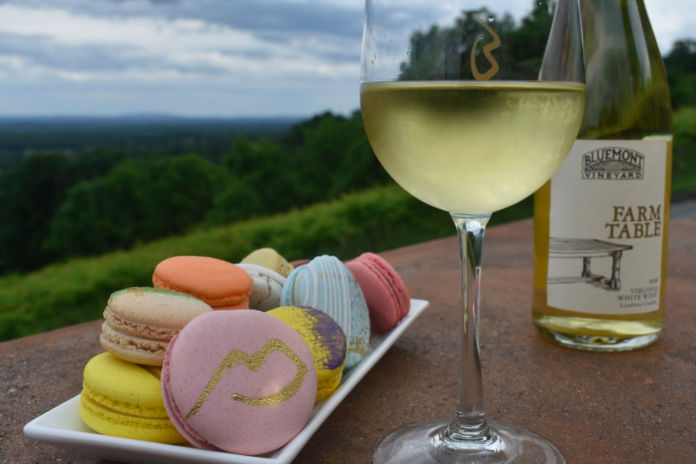 Macaron & Wine Pairing — Bluemont Vineyard