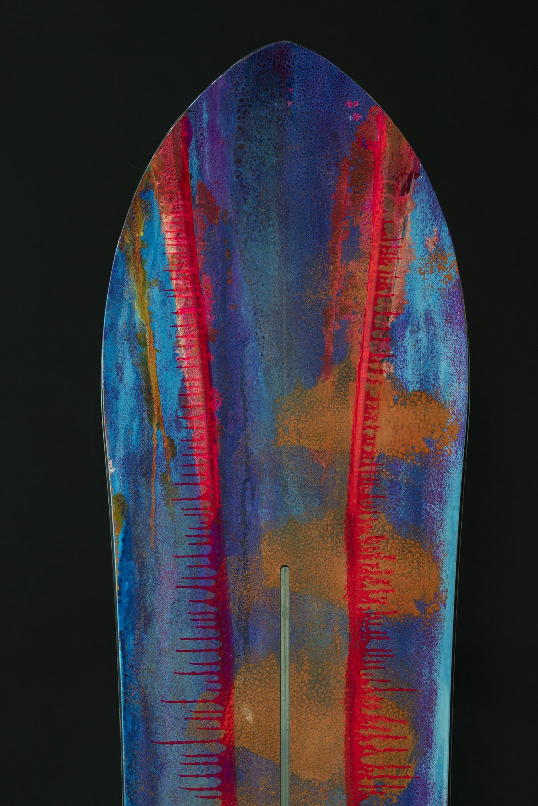 Hand Painted Snowboards — DEAN BLOTTO GRAY