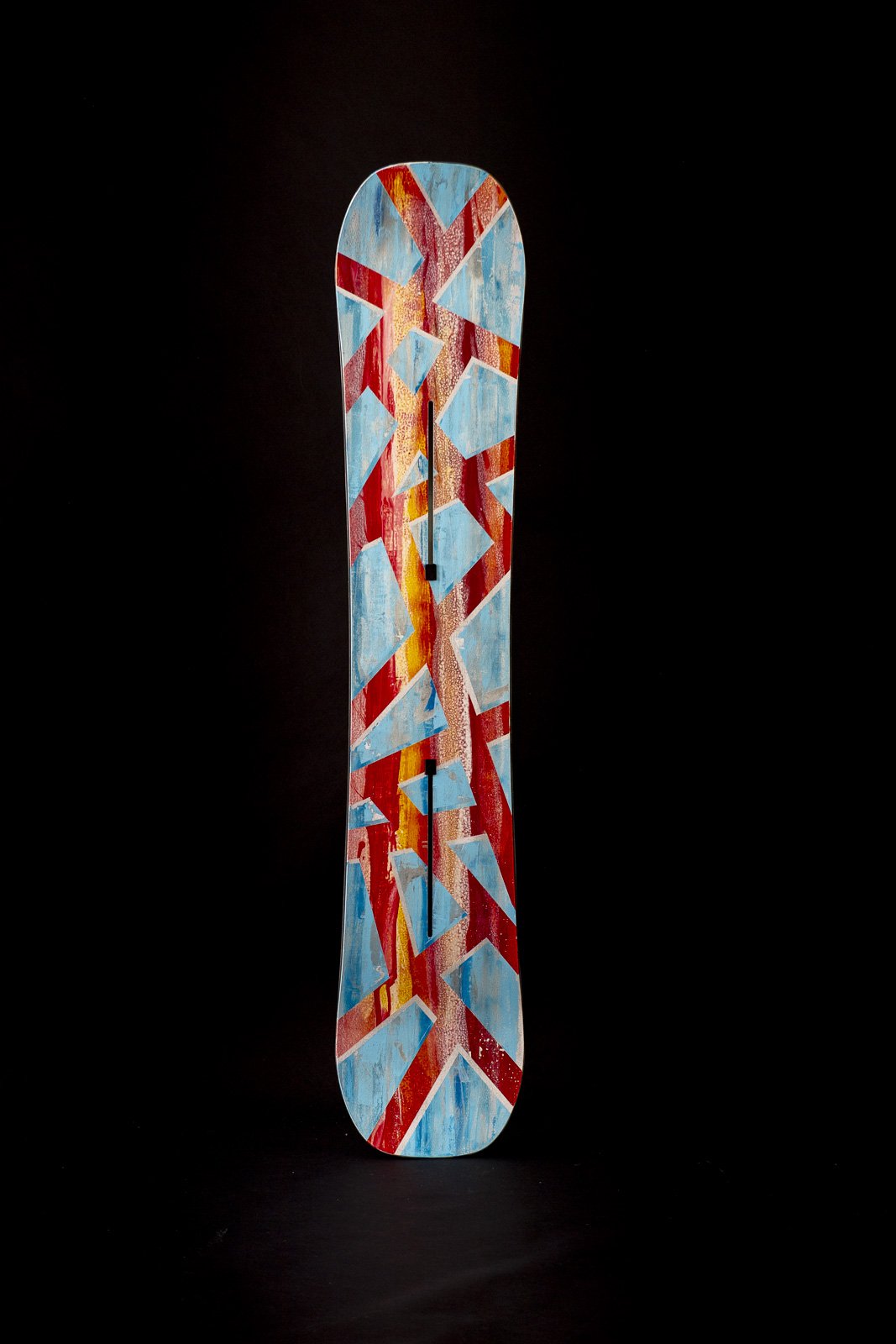 Hand Painted Snowboards — DEAN BLOTTO GRAY