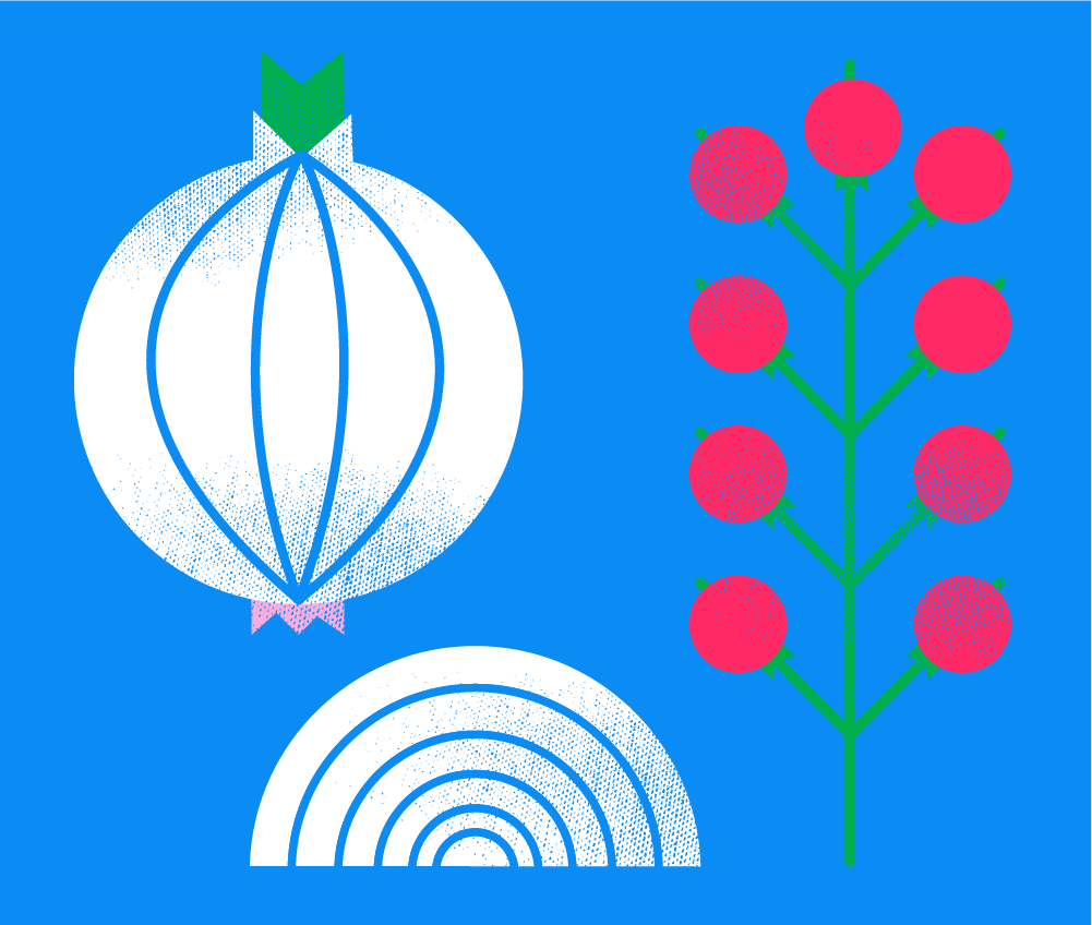 Food Geometry — Vanja Kragulj Illustration