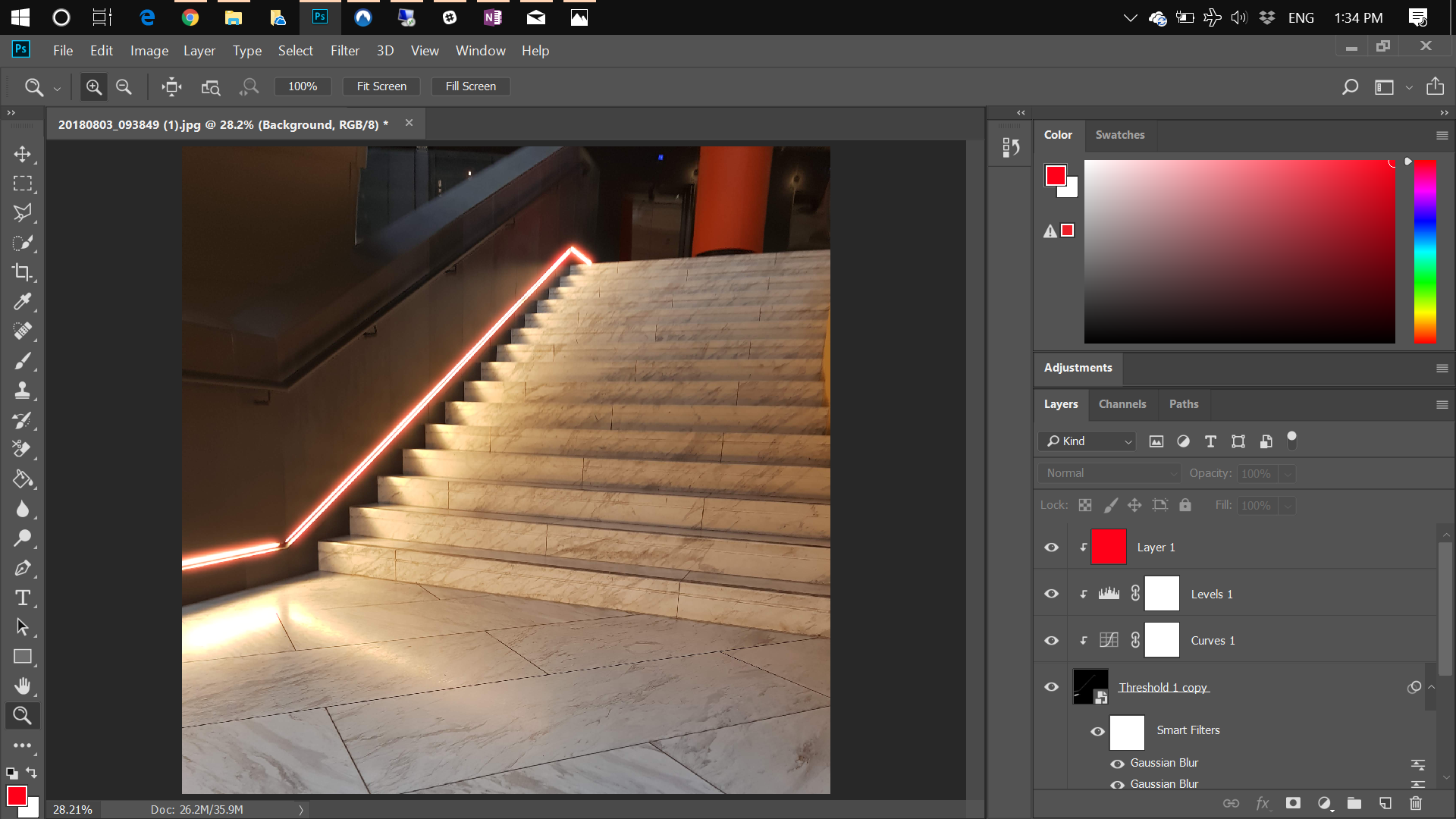 Cinestill style halation in digital photos — Wolf Zimmermann