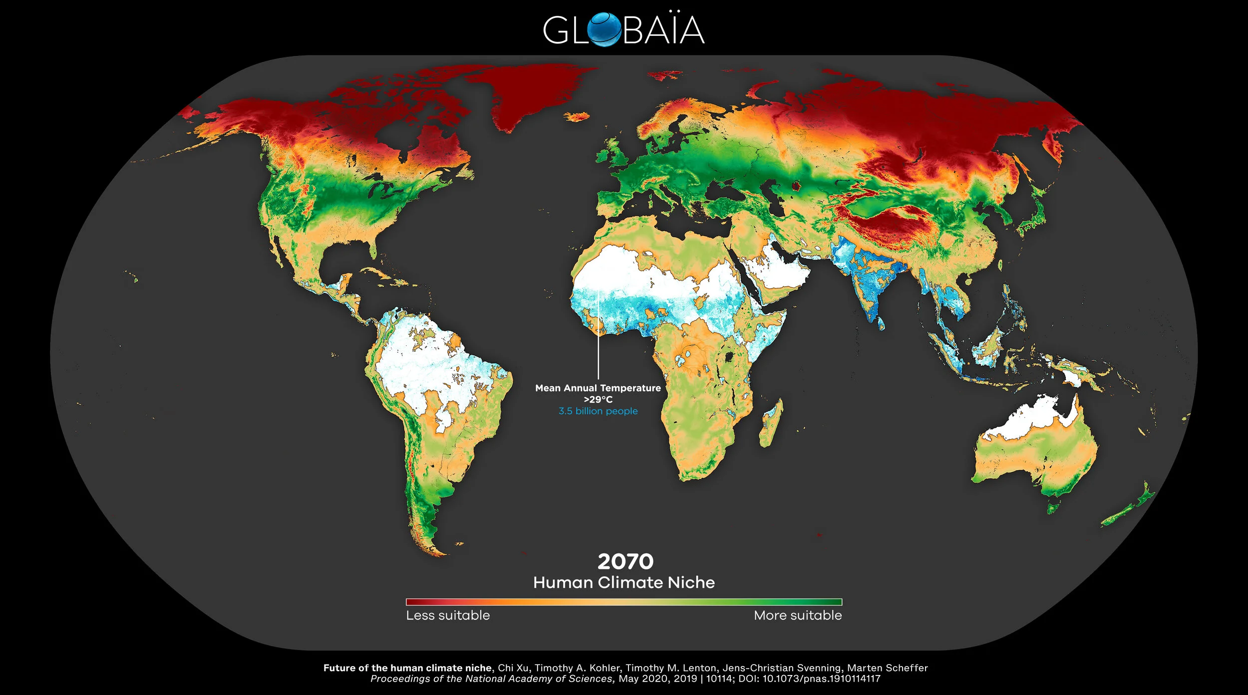 Human Climate Niches Globa a