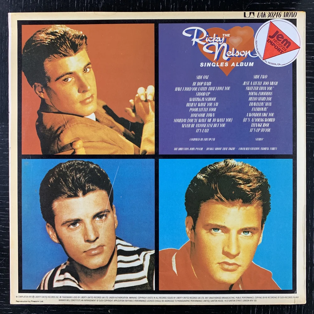 Ricky Nelson Album